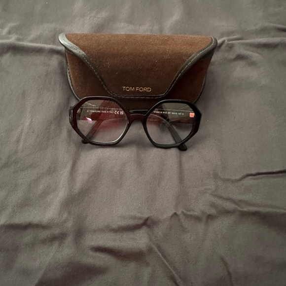 Tom Ford | Accessories | Tom Ford Black Hexagonal Eyeglasses | Poshmark